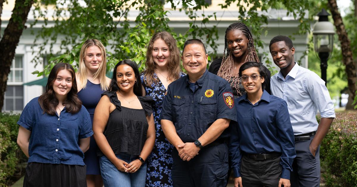 Princeton Students Enhancing Community Resilience | Keller Center at Princeton University